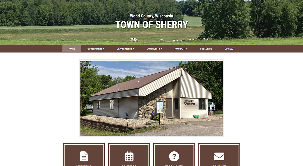 Town of Sherry, Wood County, Wisconsin